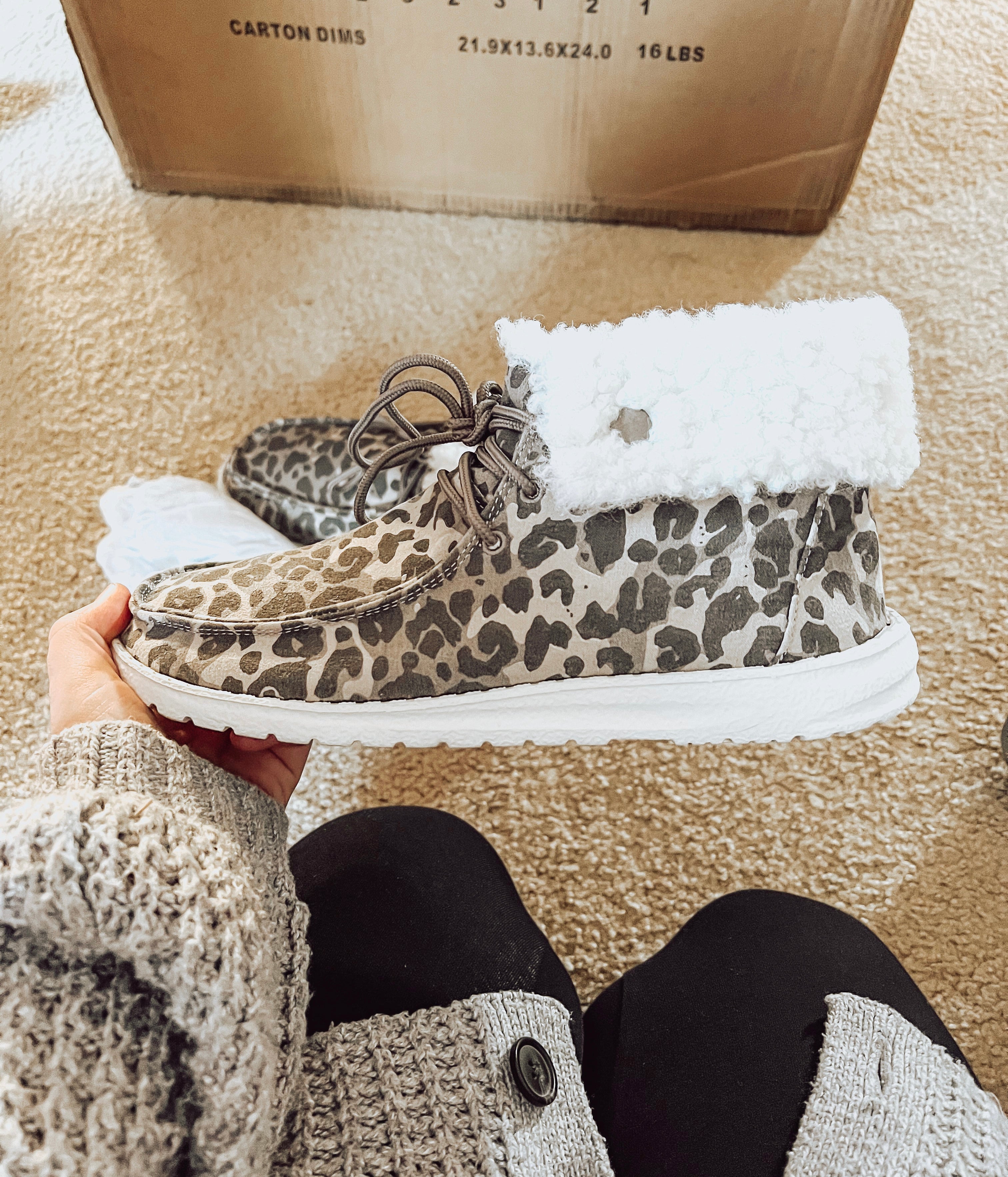 Grey Leopard Shoes – Josie Mae's Boutique